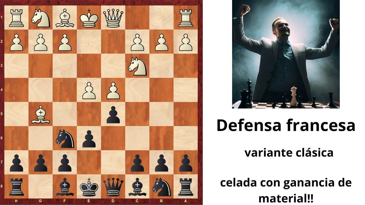 Variante Clásica de la Defensa Francesa - YouTube
