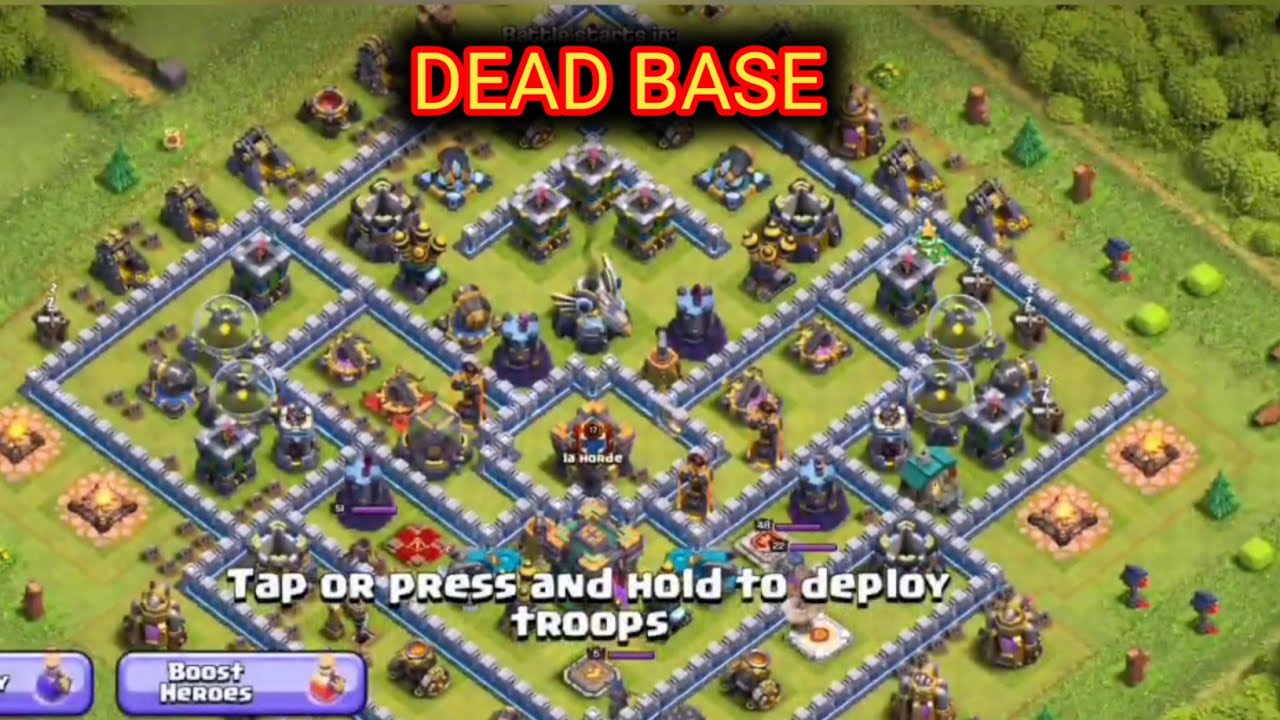 DEAD BASE || 100% || CLASH OF CLANS || RAJDIP GAMING || COC || - YouTube