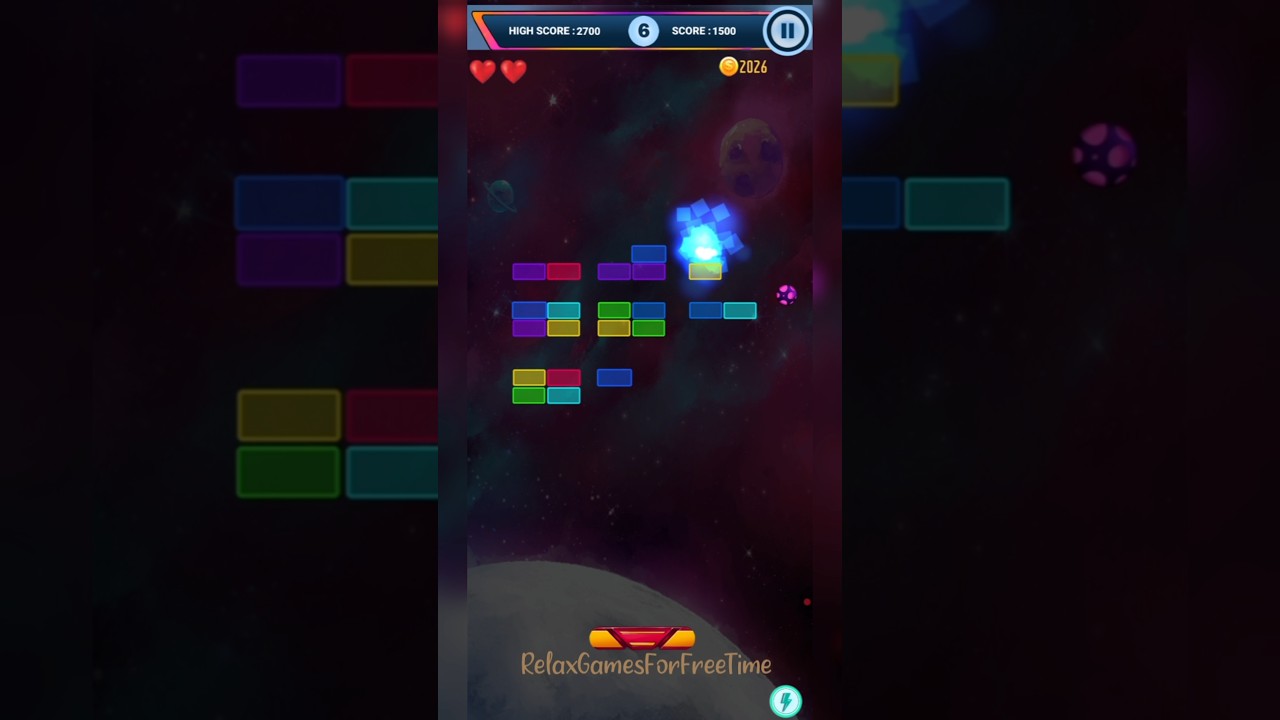 Block Burst: Ultimate Breakout - Level 6 gameplay arcade action puzzle ...