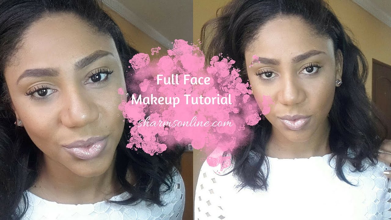 Makeup | Full Face Makeup Tutorial (Includes Highlight & Contour) - YouTube