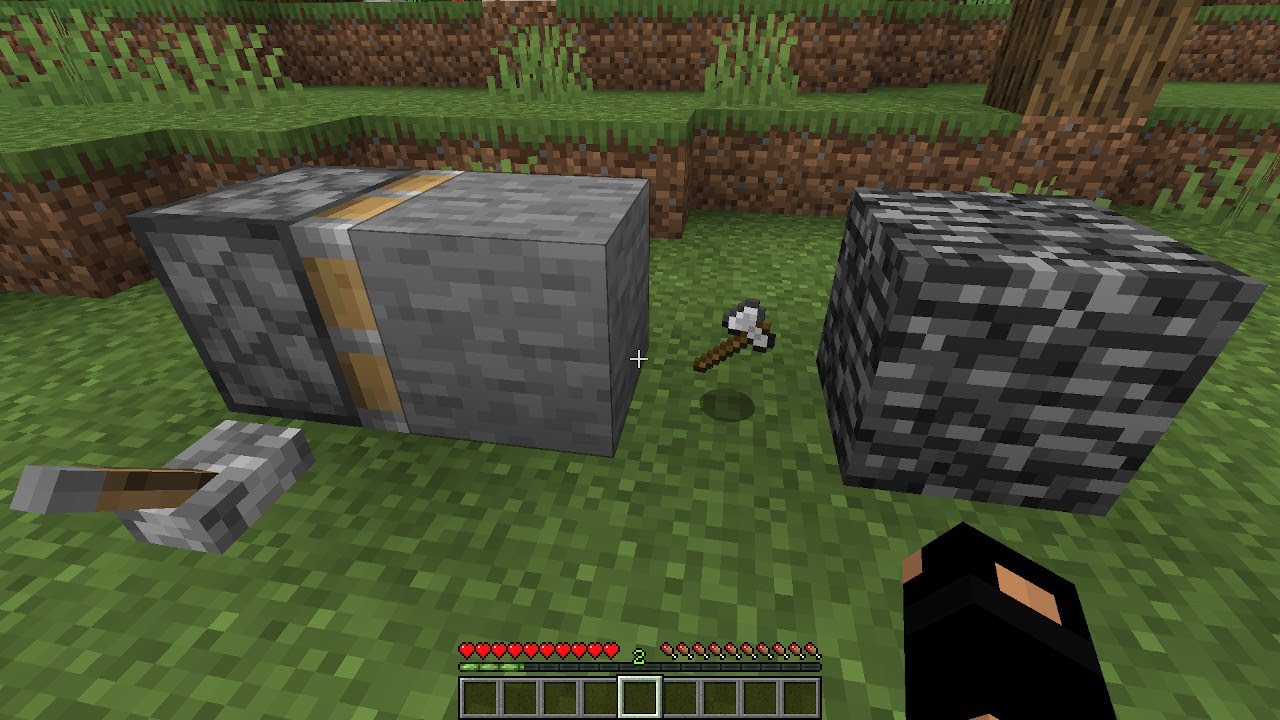 how to make a stonecutter - YouTube