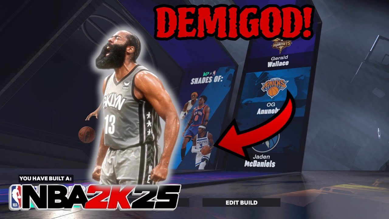 NBA 2k25 NEW DEMIGOD LOCKDOWN DEFENDER BUILD - BEST BUILD NBA 2K25 ...