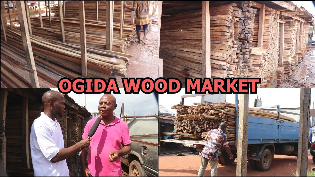 EDO: LATEST WOOD UPDATE IN OGIDA WOOD MARKET BENIN CITY ROOFING AND ...