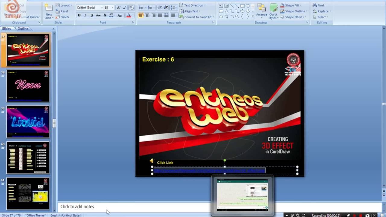 CorelDraw Text effect powerful link in FREE tutorial - YouTube