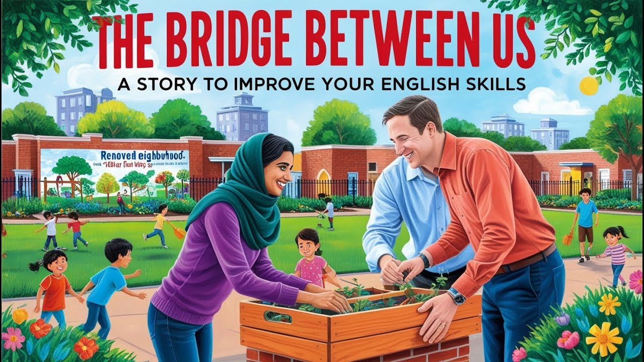 The Bridge Between us: A Story to Improve Your English Skills - YouTube