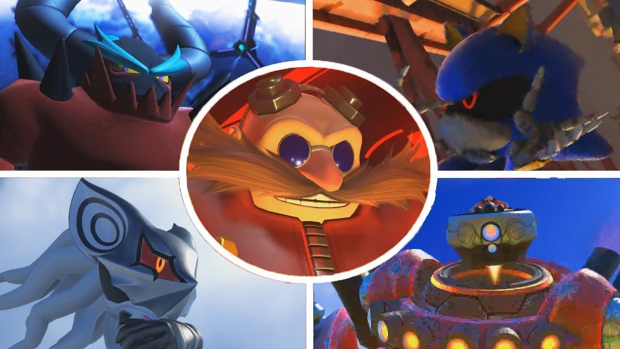 Sonic Forces - All Bosses (S-Rank, No Damage) - YouTube