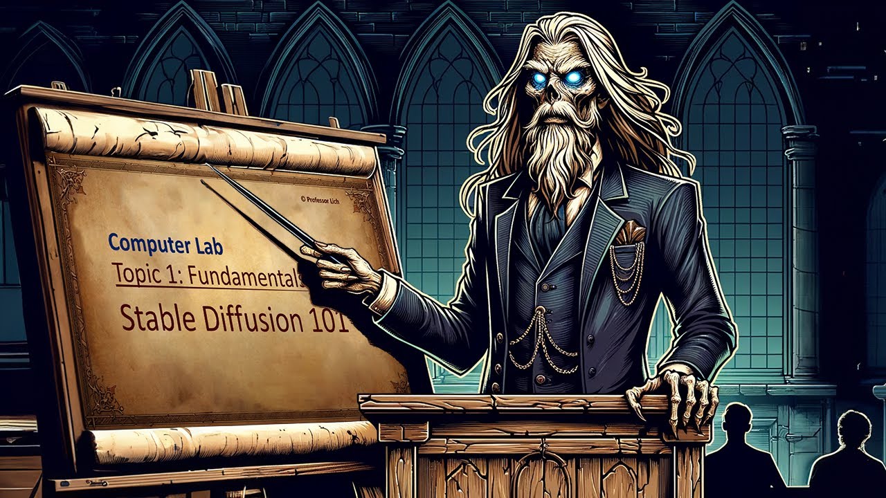 Stable Diffusion 101 - Topic 1: Fundamentals (Computer Lab) - YouTube