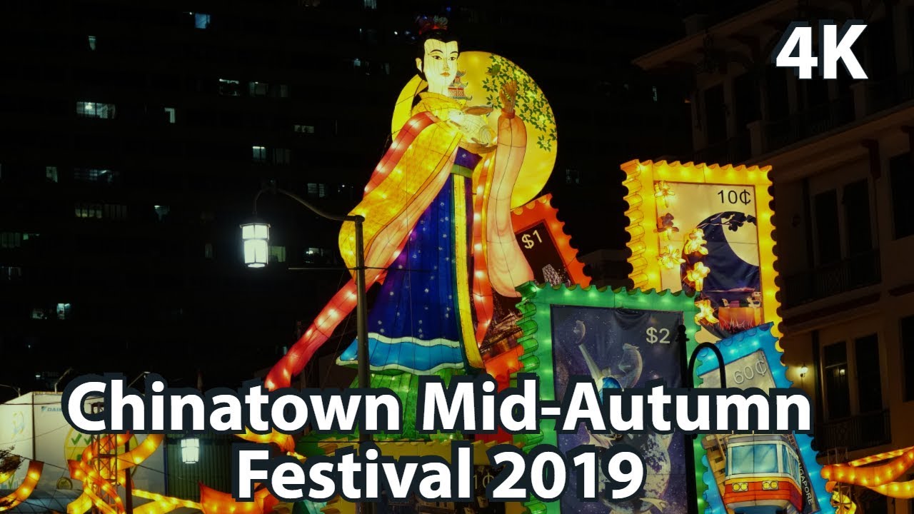 Chinatown Mid-Autumn Festival 2019 : Fireworks : Light-up opening ...