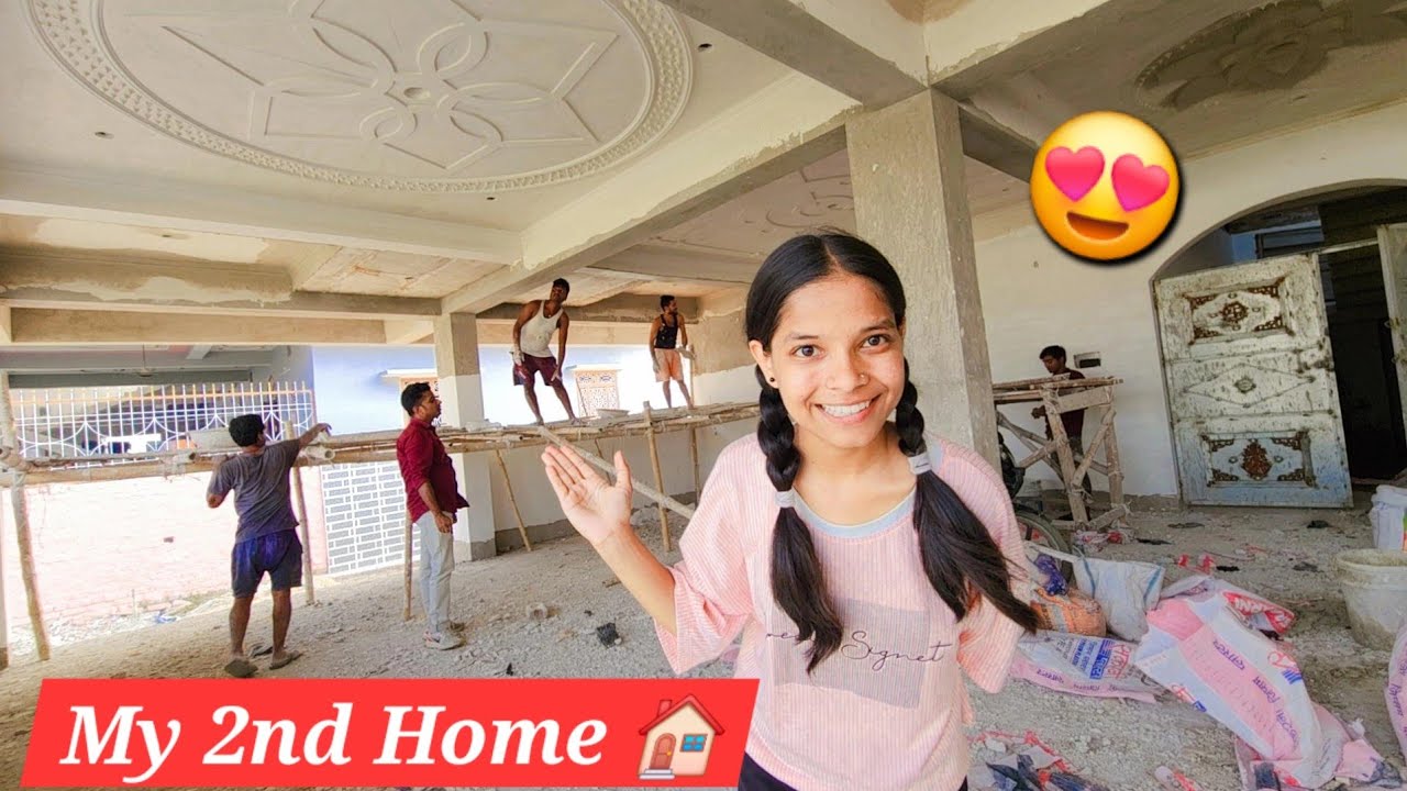 My new 2nd Home 🏠😍 || मेरा नया घर बन गया || By bindasschandani vlogs ...