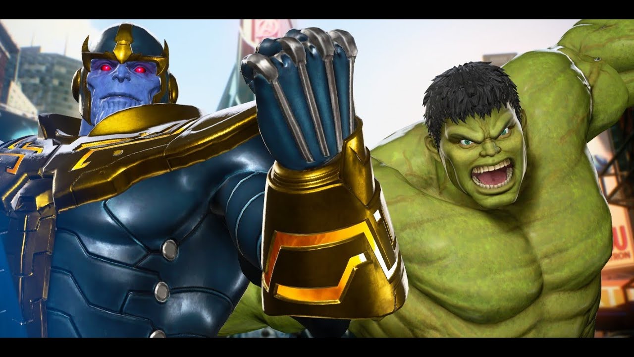 Thanos & The Hulk team up =Marvel Vs Capcom Infinite= - YouTube
