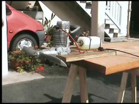 Homemade engine - YouTube