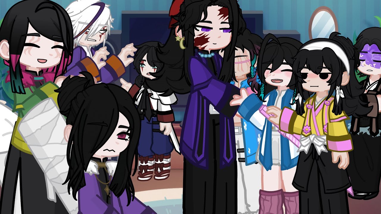 Swap AU reacts to the Original||part 3 last part||ft. Nakime, Enmu, Rui ...