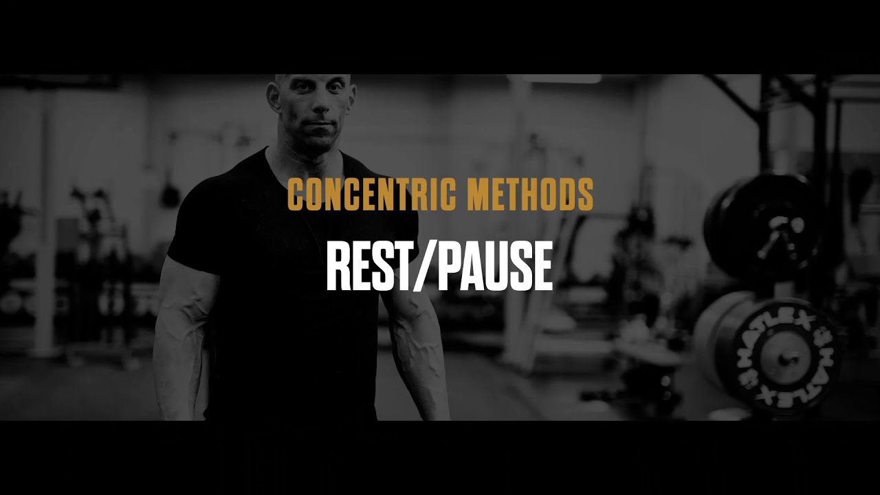 Rest Pause - the most effective concentric method for hypertrophy - YouTube
