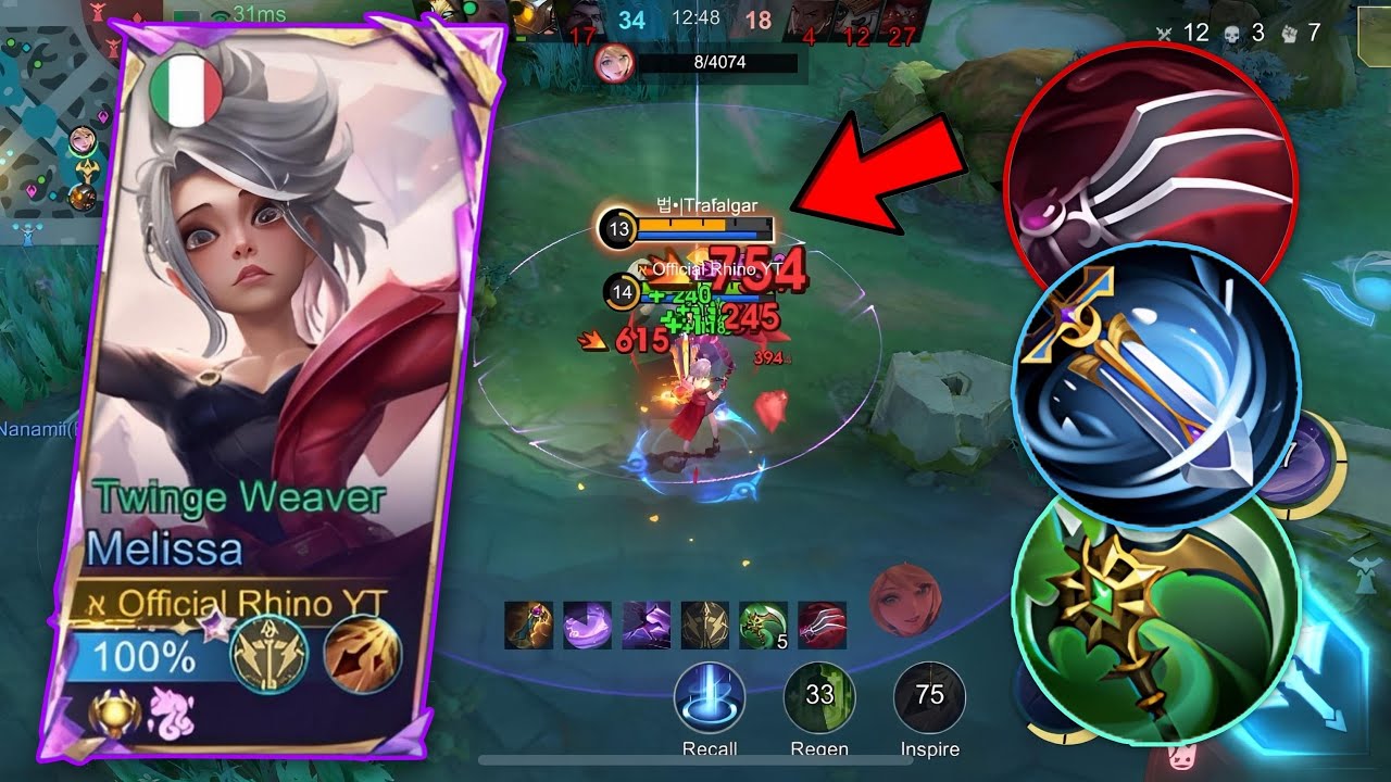 22 KILL !! THIS NEW MELISSA BUILD IS REALLY BROKEN !! MELISSA NEW BEST ...