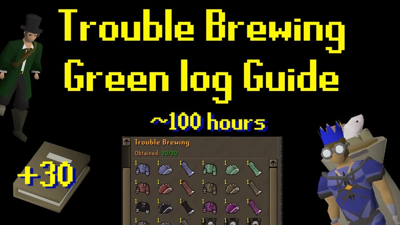 Trouble Brewing Green log Guide | OSRS - YouTube