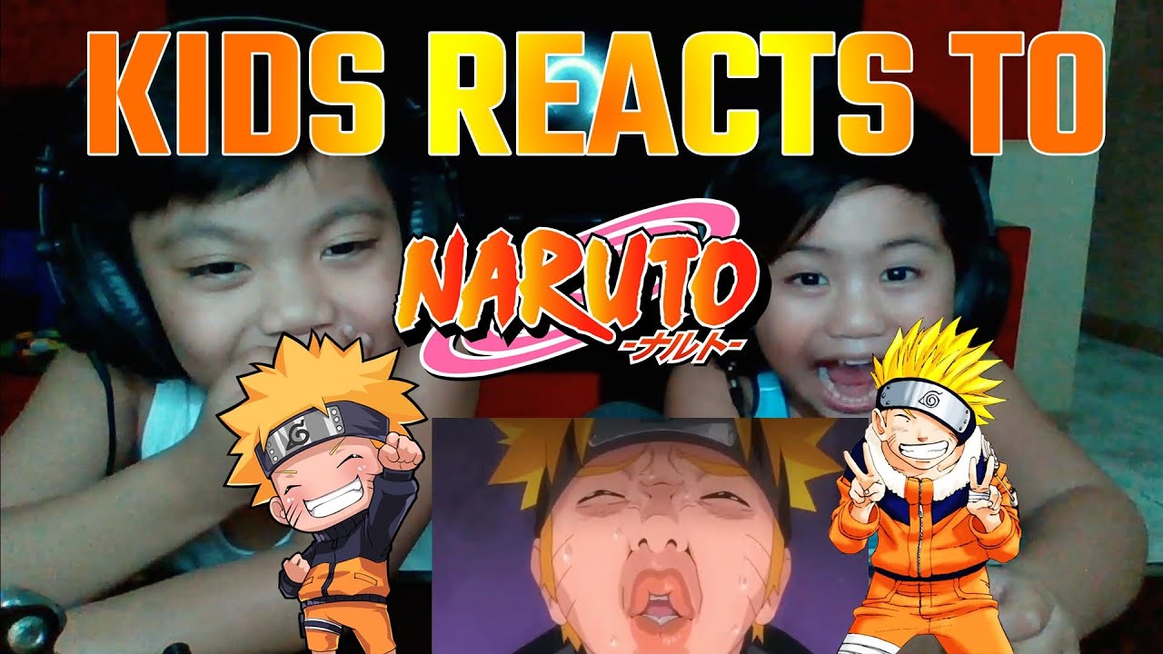 KIDS REACTION TO NARUTO CLIPS!! FUNNY KIDS - YouTube