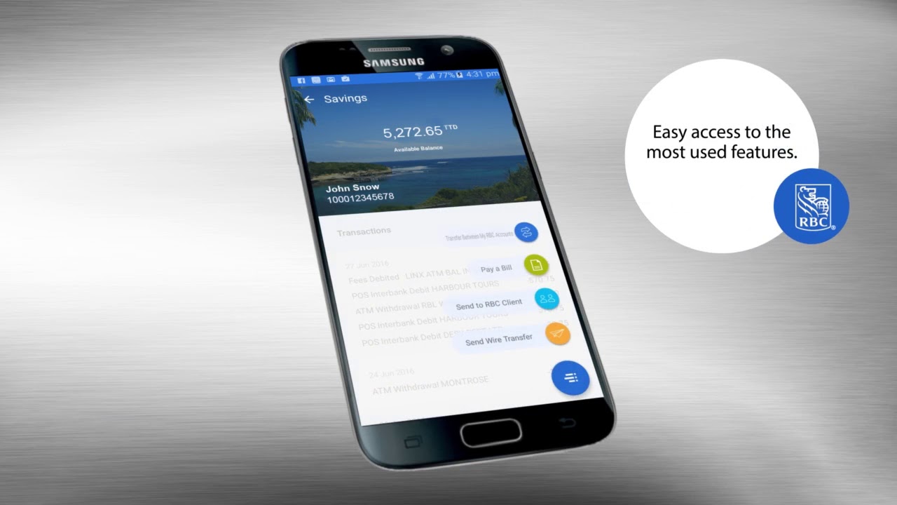 RBC Digital Banking Anywhere, Anytime, Any Device - YouTube