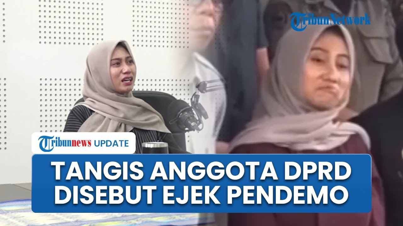 Viral Video Gestur Anggota DPRD Gorontalo Utara Diduga Ejek Pendemo, Dheninda Menangis ...