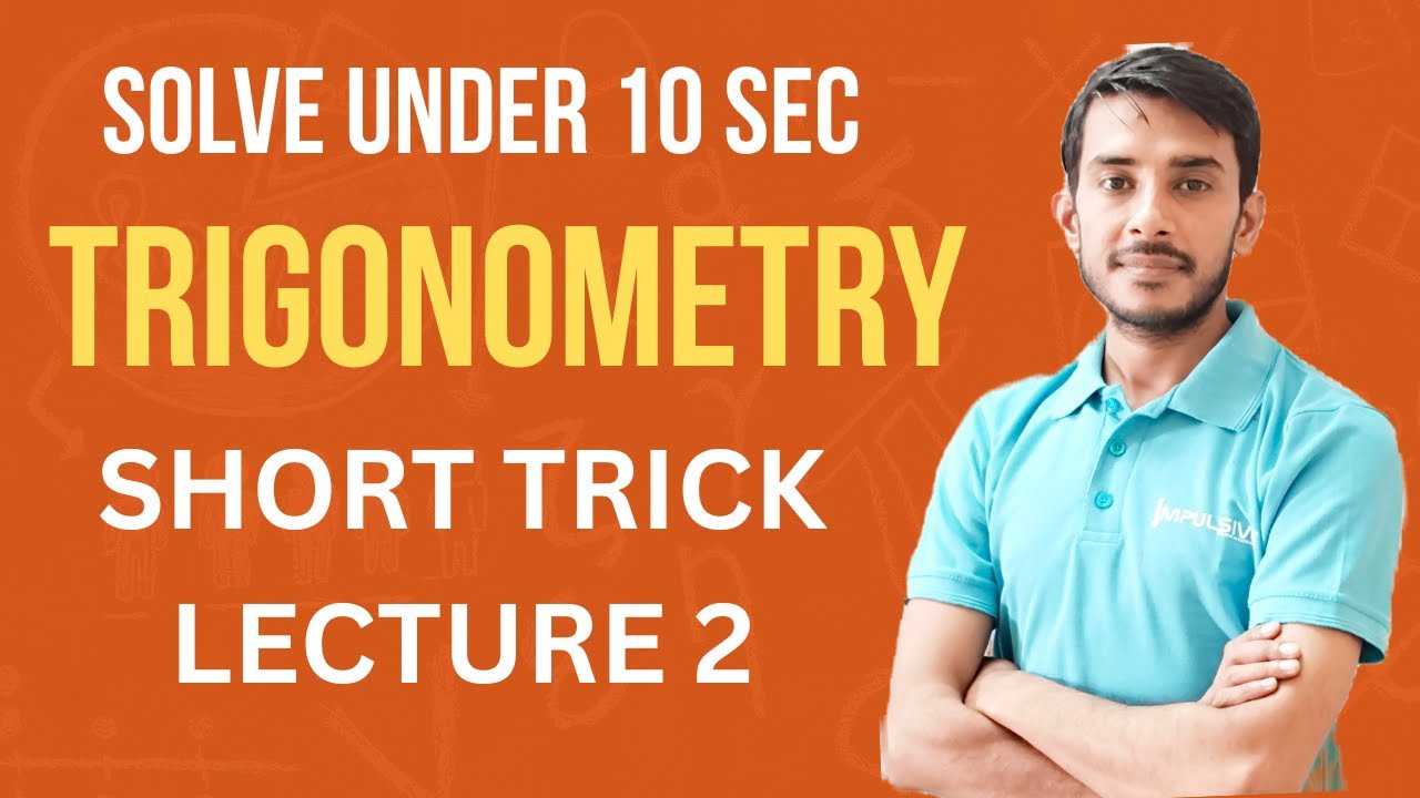 🔥 Trigonometry Short Tricks for JEE Mains + Advanced & NIMCET 2025 ...