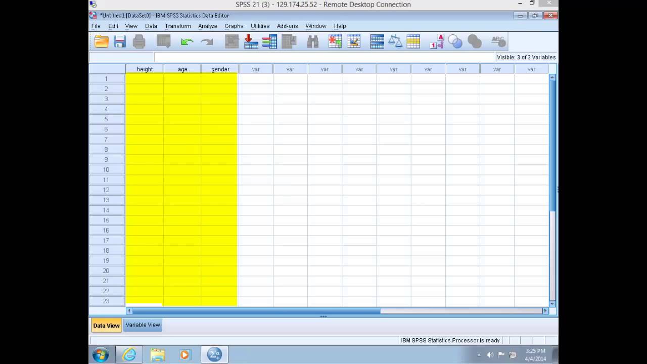 Intro SPSS - YouTube