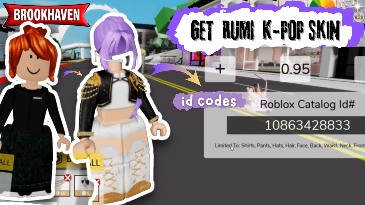🌸Rumi Kpop Outfit Codes in Brookhaven 2025 💖 | Roblox Aesthetic + Demon ...