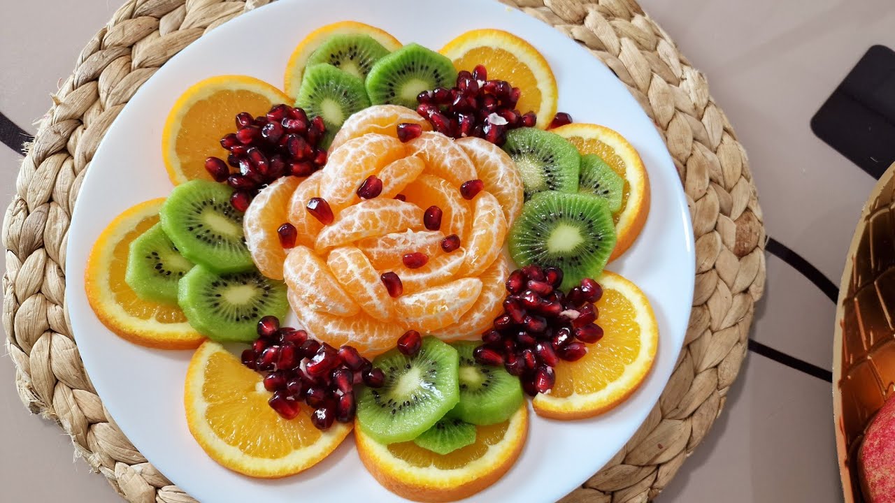 Pjata Dekorative me FRUTA - YouTube