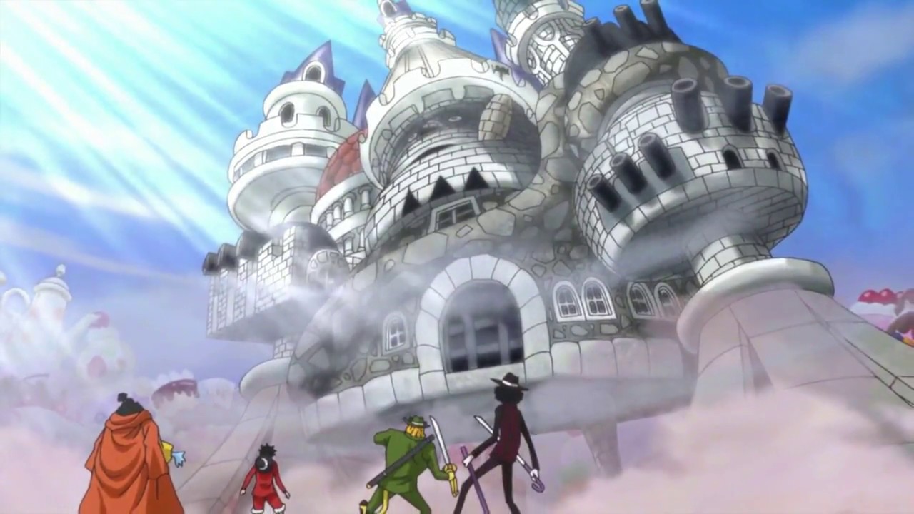 ONE PIECE: Scene Capone 'Gang' Bege Mengeluarkan Kastil "BIG FATHER ...
