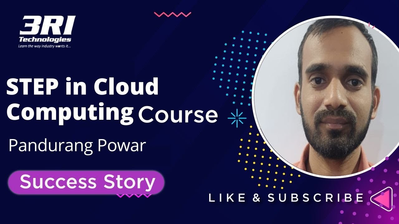 Pandurang's Success Story | STEP in Cloud Computing | 3RI Technologies - YouTube