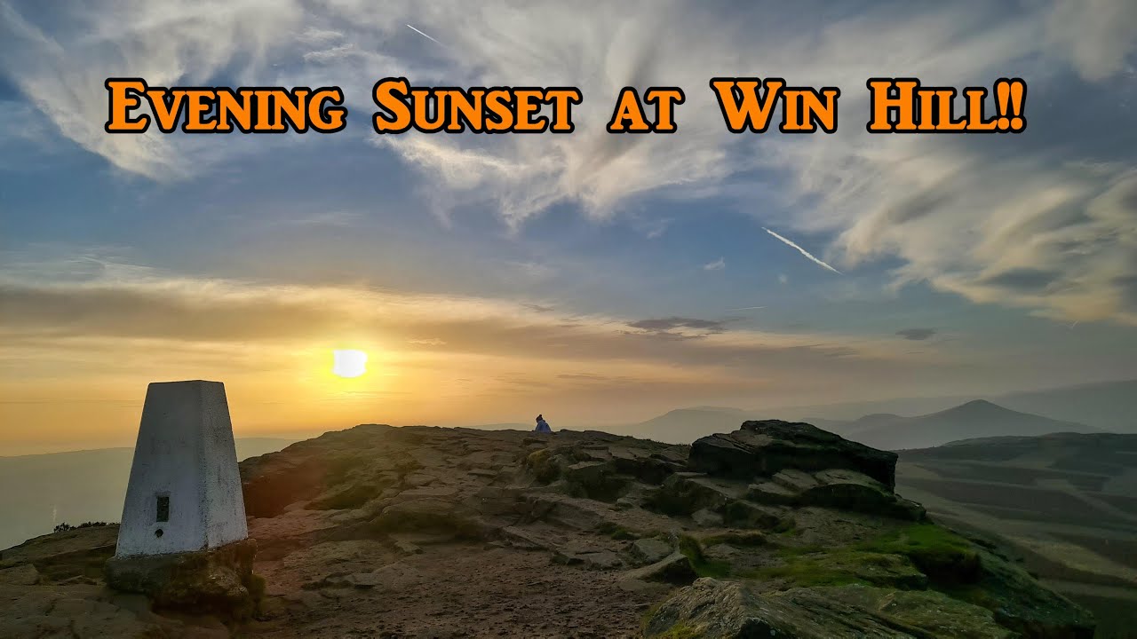 Peak District - Sunset At Win Hill - YouTube