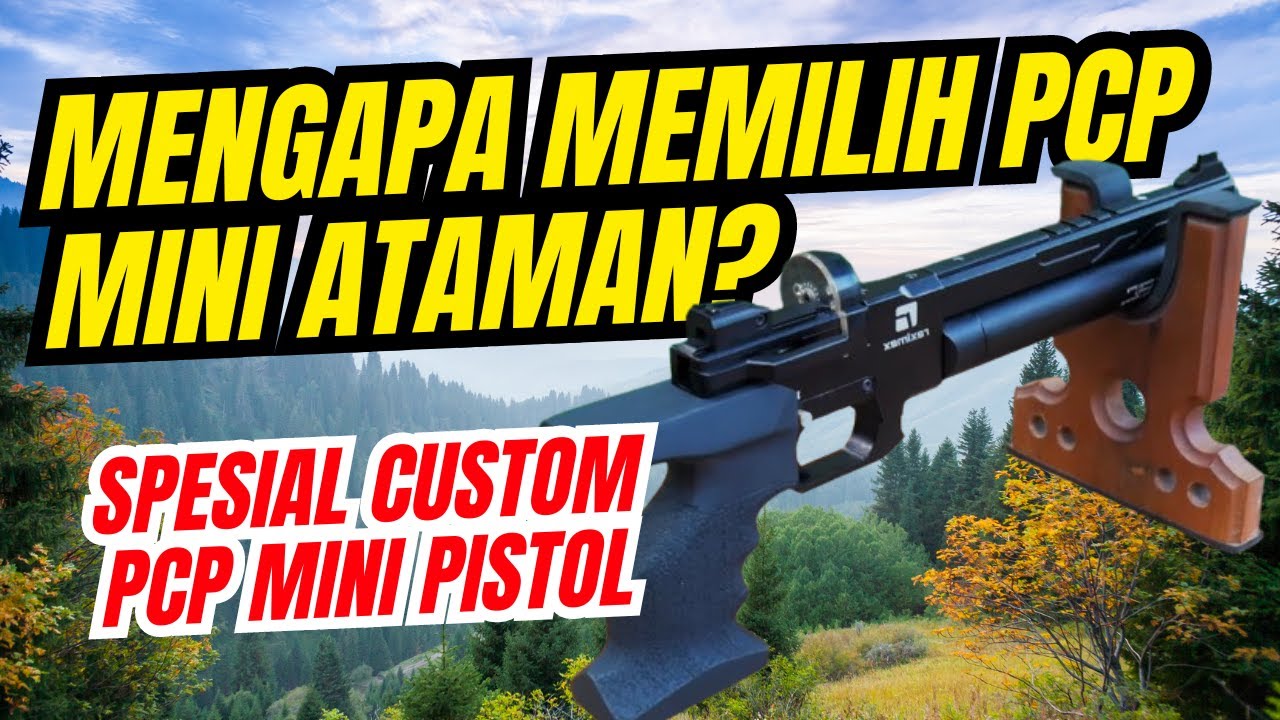 PCP Mini Ataman Custom - Senapan Angin Kecil dengan Kekuatan Besar ...