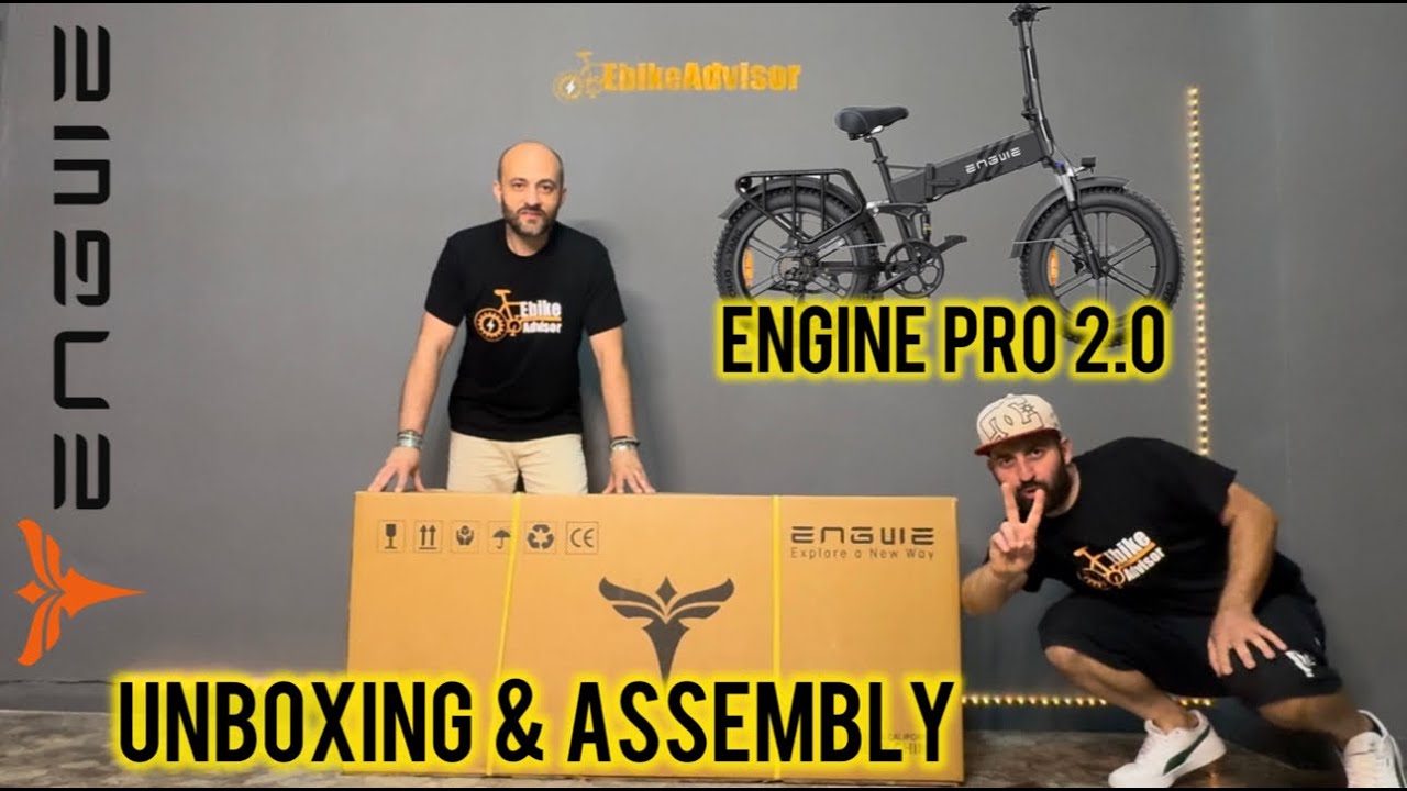 Engwe Engine Pro 2.0 - Unboxing & Assembly - YouTube