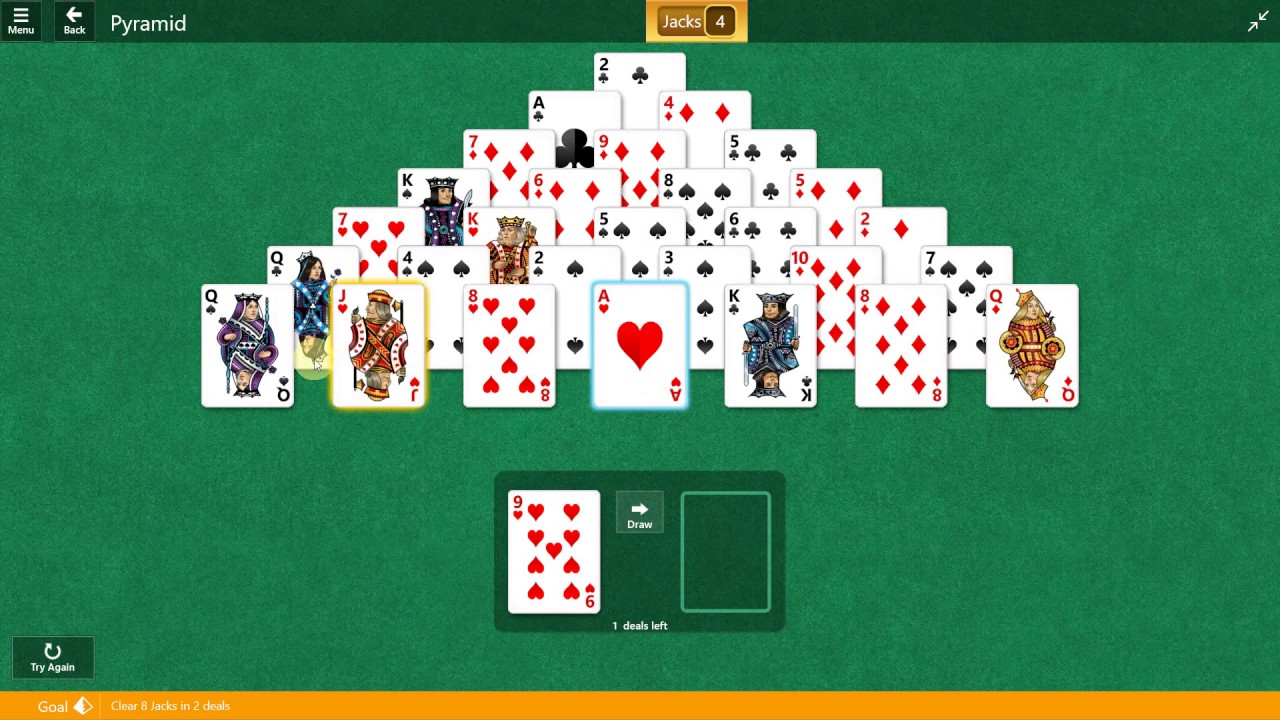 Microsoft Solitaire Collection - Pyramid - March 29 2017 - YouTube