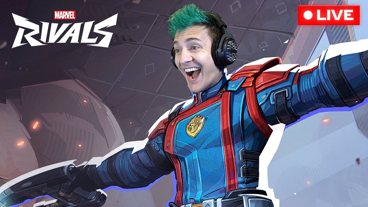 🔴 Ninja Speed-running Marvel Rivals Season 2 - YouTube