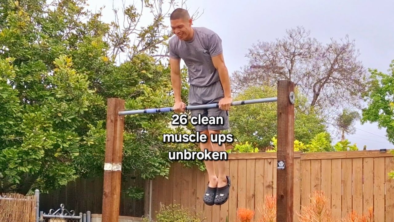 Just 26 clean muscle ups unbroken at 44 years young! #SanDiegoFitness ...