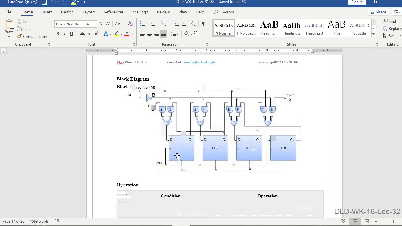 DLD | registers ( Bi-directional and Universal Shift Registers) - YouTube