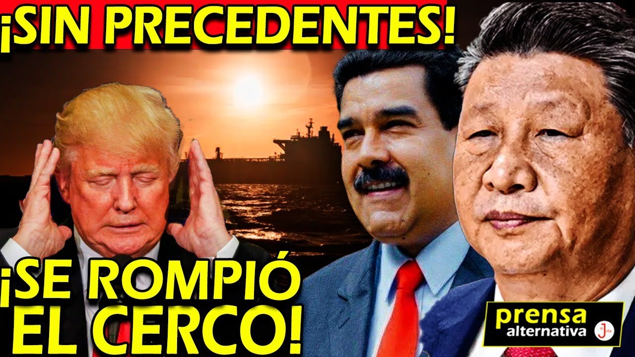¡IMPACTANTE! Buques venezolanos rumbo a China y EEU. queda HUMILLADO ...