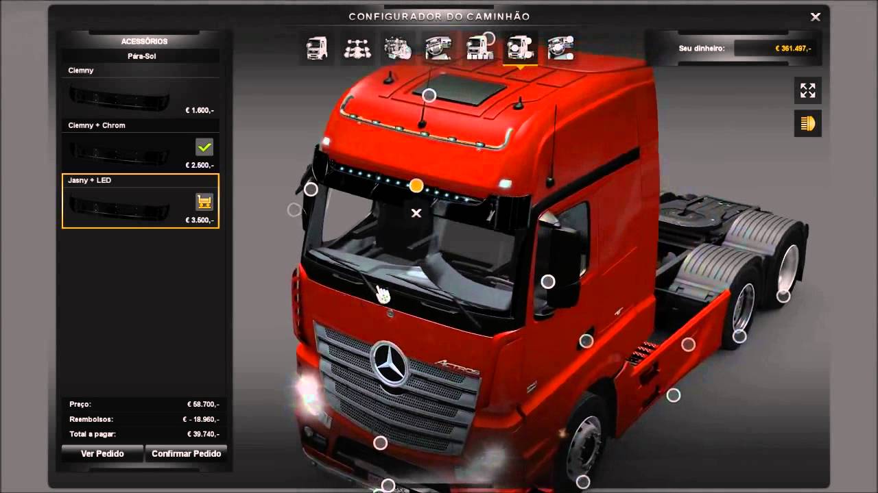 [ETS-2] Mercedes Benz MP4 Modifiye Modu - Mercedes Benz MP4 Modified ...