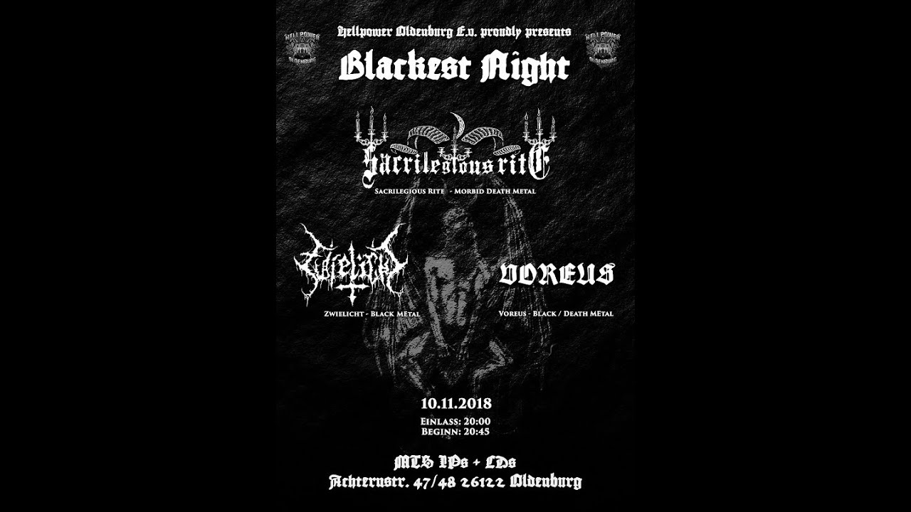 Sacrilegious Rite-"Coronatus Rex Mortis" Live 10.11.2018 at MTS Store ...
