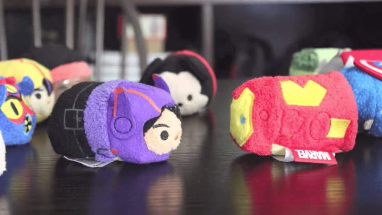 Super Heroes Assemble! : A Tsum Tsum Stop Motion | Alex Carson - YouTube