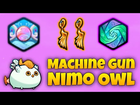 MACHINE GUN OWL WITH ENERGY BOOSTER NIMO! | SEASON 6 TOP RANK BUILDS ...