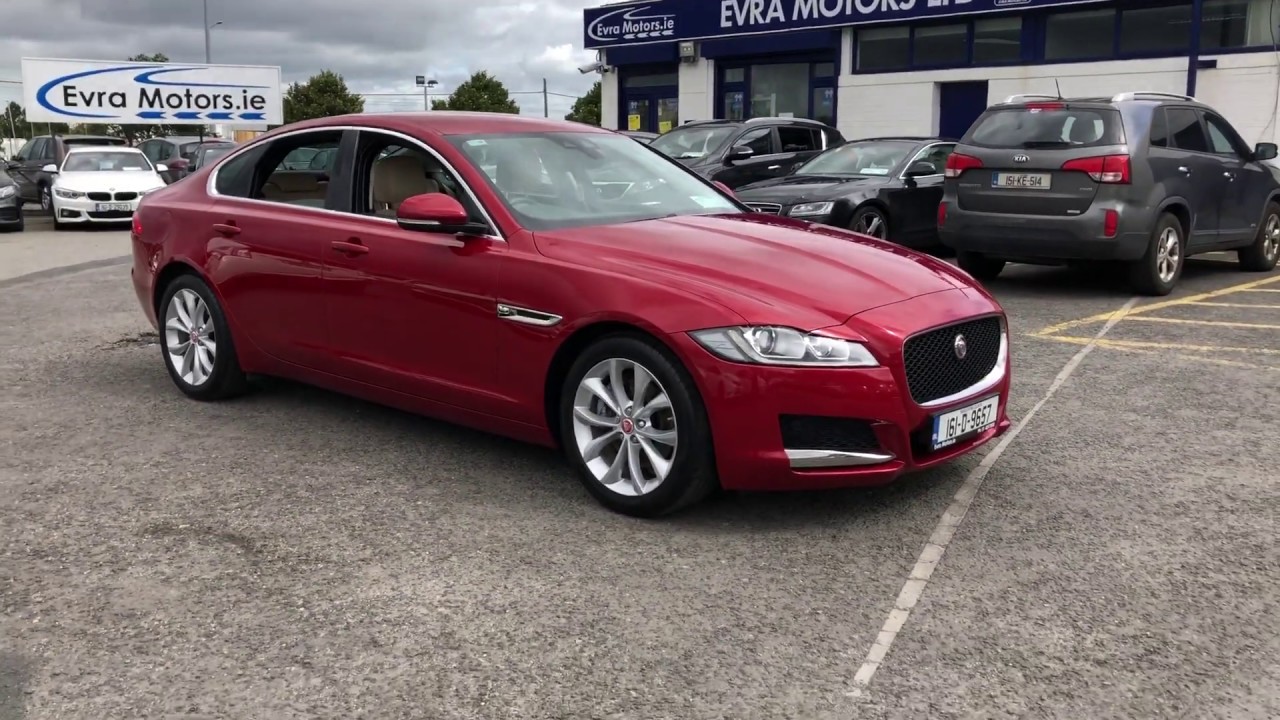2016 Jag XF Italian Red - YouTube