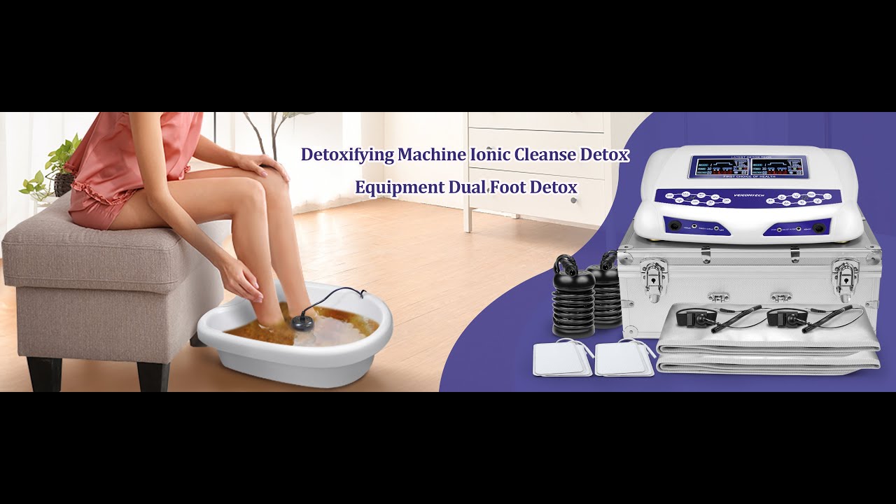 Best Way For Detoxing Your Body At Home! Ion Cleanse Body Detox Machine ...