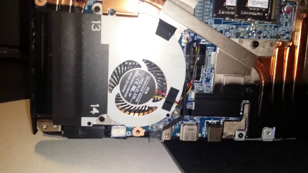 SAGER NP8173-S keyboard lighting profile affects fan speed... - YouTube