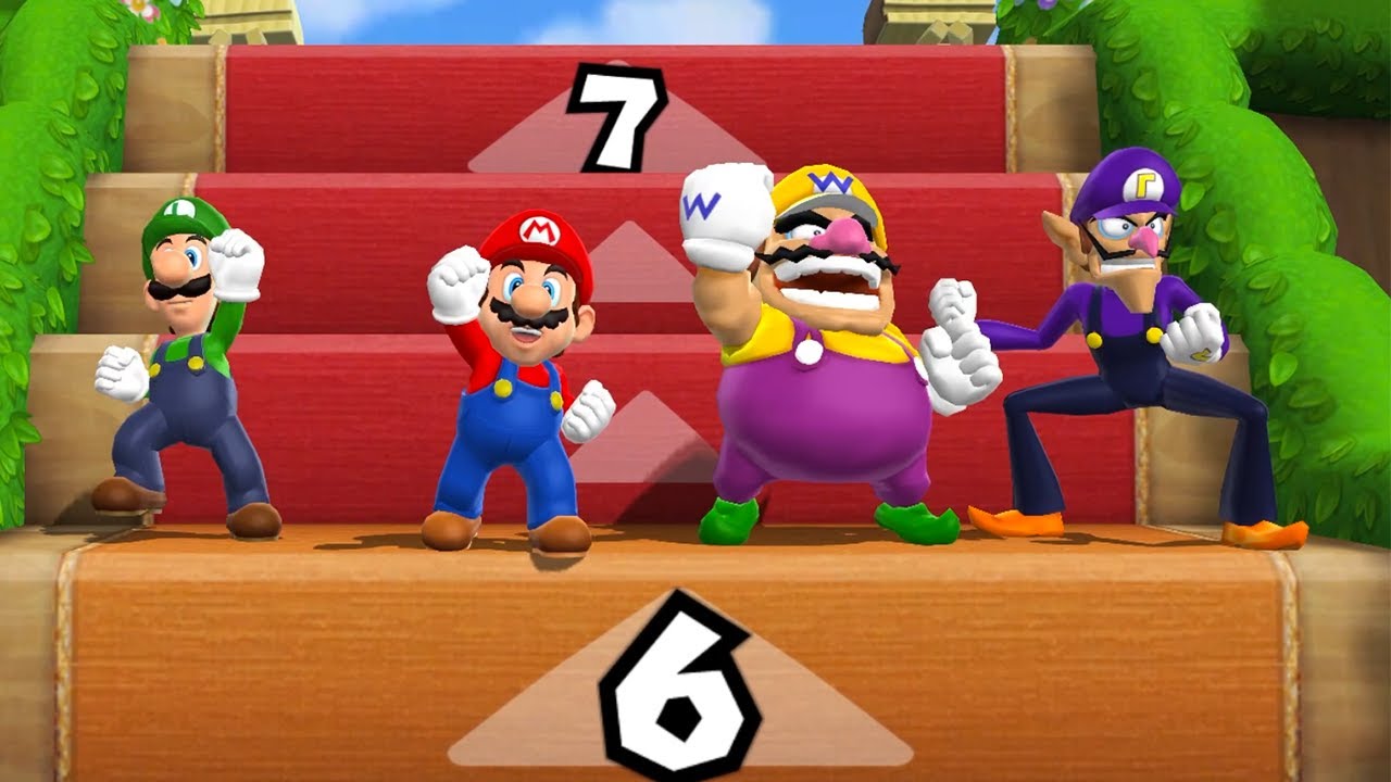 Wario And Waluigi Vs Mario And Luigi