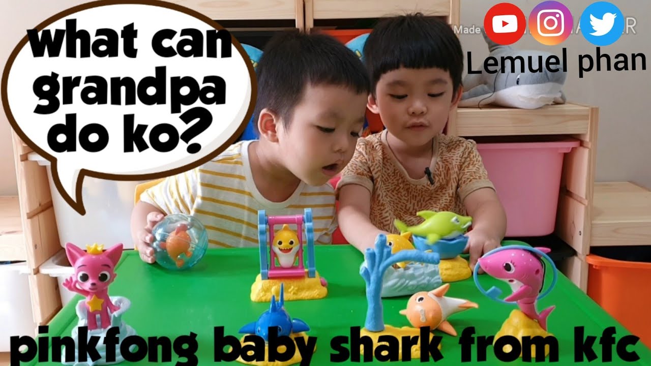 Pinkfong - baby shark - kfc chaki meals - Lemuel phan - YouTube