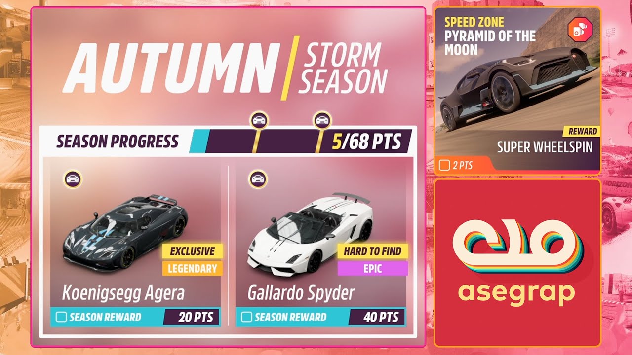 SPEED ZONE - PYRAMID OF THE MOON | SERIES 13 - AUTUMN | FORZA HORIZON 5 ...