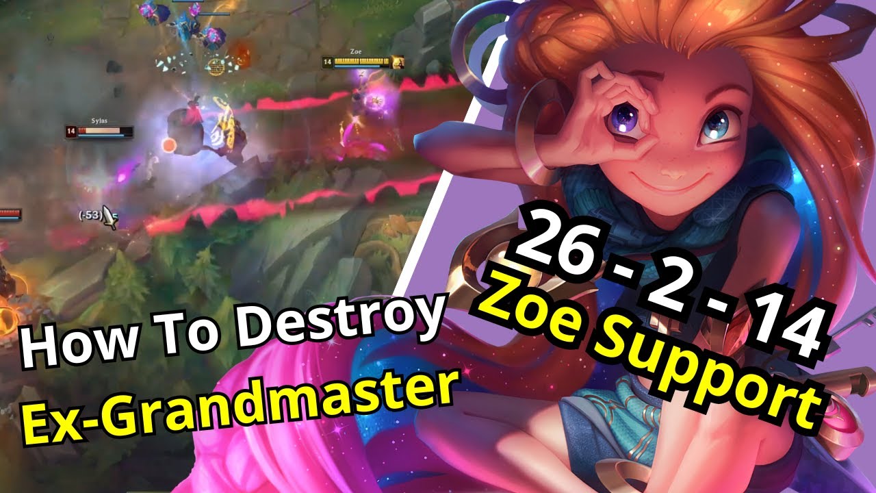 Zoe Support 1v9 Performance: 26 Kills, TOTAL DOMINATION! 😱💥 - YouTube