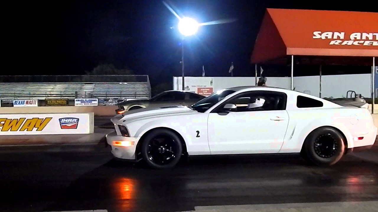 Twin Turbo GT500 "Shelby Mike" at San Antonio Raceway Raceway 7-25-2014 ...