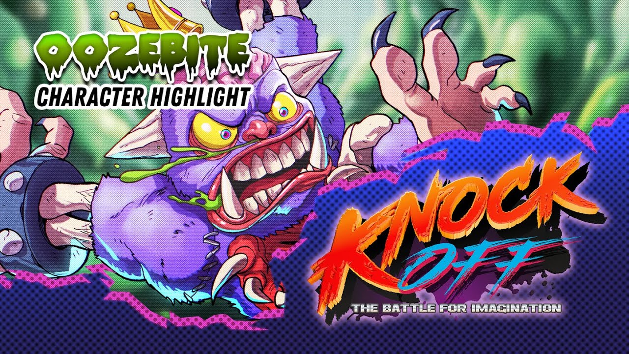Knock Off Battle for Imagination: Oozebite Character Highlight! - YouTube