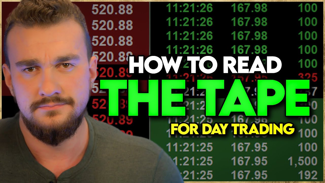 Trading for Beginners: How to Read The Tape - YouTube